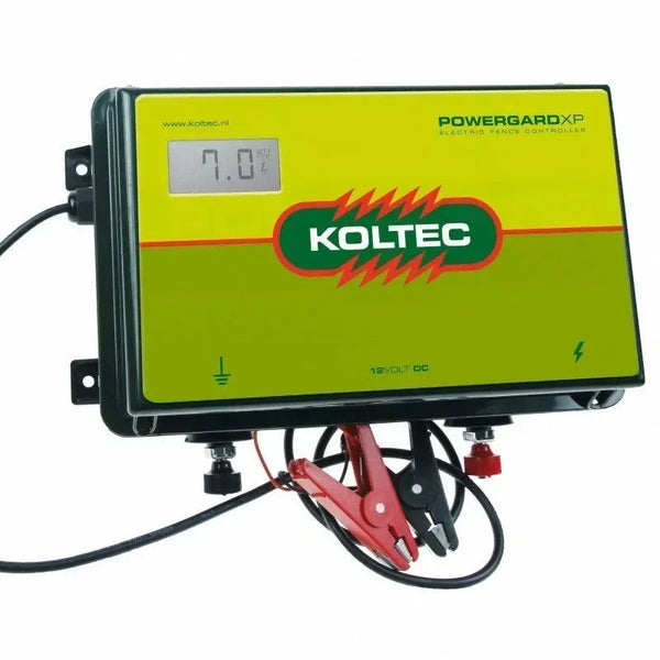Koltec Powergard XP 12V: Powerful electric fence energizer - Dierplagenshop